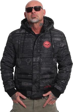Yakuza Herren Newz Force Winterjacke