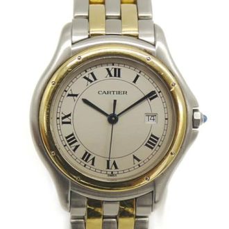 Cartier Montre vintage doccasion - Femme - Pre-owned - Beige - Taille: ONE Size
