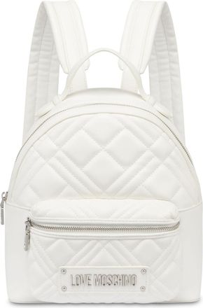 Love Moschino Damen Poljc4148pp0mla0100u Rucksack, Weiß