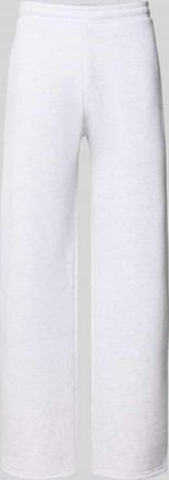 Review Wide Fit Sweatpants aus Baumwoll-Mix mit Label-Detail