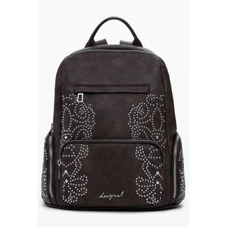Desigual Brauner Polyethylen Damen Rucksack