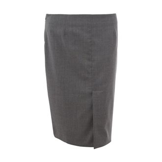 Lardini Woll-Bleistiftrock - - Skirts - Damen - Grau - S