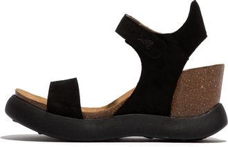FLY London Fly London Damen GOGO967FLY Sandal, Black, 41 EU