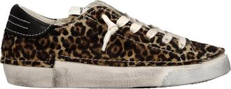 Philippe Model Low-Top Sneaker - Leopard Print Low-Top Sneakers - Gr. 37 (EU) - in Beige - für Damen
