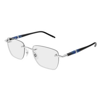 Montblanc Montblanc - Monture Optique Meisterst&uuml;ck - Homme - Accessoires - Gris - Taille: 53 MM