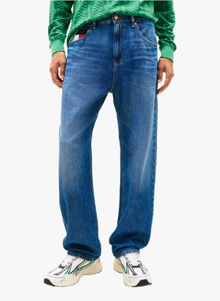 Tommy Hilfiger Jean droit Otis en coton m&eacute;lang&eacute;