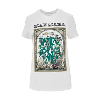 Max Mara Spadino T-Shirt - - Tops - Damen - Wei&szlig; - L