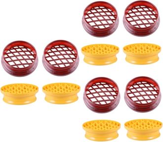 TOPBATHY 12 Stk Ananas-Br&ouml;tchen-Form Brotpresse Brotkuchenform Pr&auml;gestempel schokoladenform pralinenf&ouml;rmchen Laib Brot Brotschimmel Backwerkzeug Krapfen sterbe