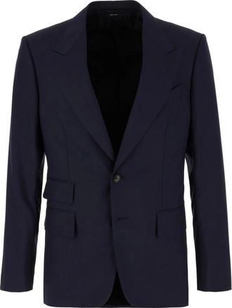 Tom Ford Homme, Vestes, Noir, Taille: S Blazers