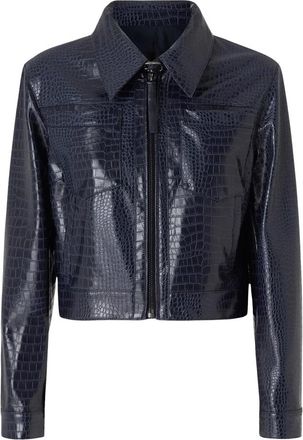 Pinko Pinko - Bonarda Jacket - Femme - Vestes - Bleu - Taille: 38 FR
