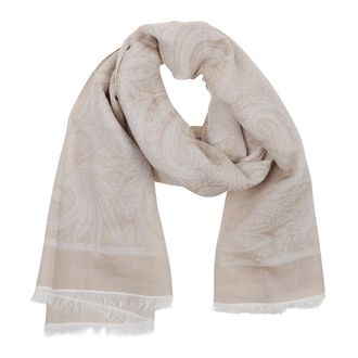 Etro Homme, Accessoires, Beige, Taille: ONE Size Jacquard Scarf