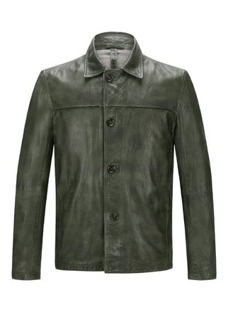 Milestone Herren Jacken gr&uuml;n unifarben