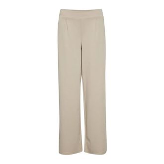 Ichi Beige Culottes Hose - - Trousers - Damen - Beige - 2XL