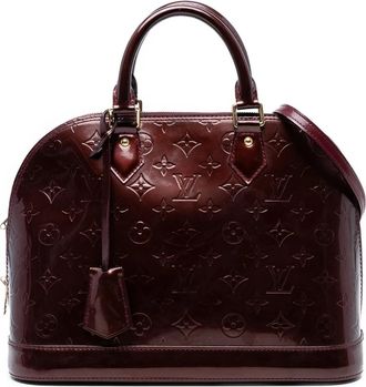 Louis Vuitton Crossbody Bags - Monogram Vernis Alma PM - Gr. unisize - in Rot - f&uuml;r Damen