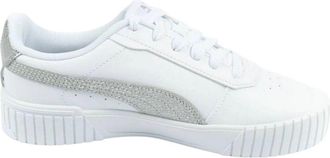 Puma Damen Sneaker Carina 2.0, &Ouml;kologisches Leder (Wei&szlig;)