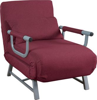 VCM Schlafsessel | Polyester-Stoff | Ma&szlig;e ca. ca. H. 95 x B. 64 x T. 78 cm | Sessel mit Schlaffunktion | Schlafsessel - Kolino