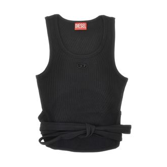 Diesel Damen, Oberteile, Schwarzk, MGr&ouml;&szlig;e