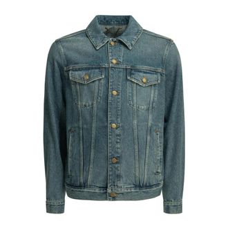 Golden Goose Denimjacke mit mittlerer Waschung - - Jackets - Herren - Blau - XL