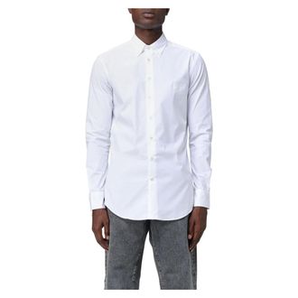 Etro Homme, Chemises, Blanc, Taille: 4XL Chemise cintrée à boutons Fuji
