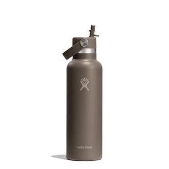Hydro Flask Standard Flex Straw Cap 621 ml (21 oz) Bottle - Acier Inoxydable, &Eacute;tanche, Compatible Porte-Gobelet - Isotherme Froid 24 h - Sandpiper