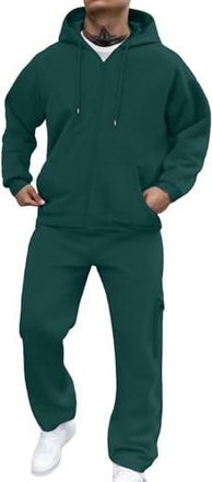 Generic Ensemble Homme, Surv&ecirc;tement Homme Hiver 2 Pi&egrave;Ces Chaud et Confortable Automne Hiver Surv&ecirc;Tements Jogging Large Streetwear Ado Gar&ccedil;On Ensemble 2 Pi&egrave;ces