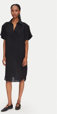 GANT Sommerkleid 4503433 Schwarz Relaxed Fit