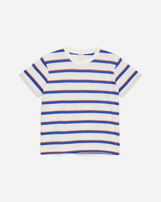 Arket T-Shirt Mit Rundhalsausschnitt -Blau