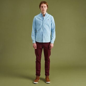 Faguo Chemise classique en coton denim