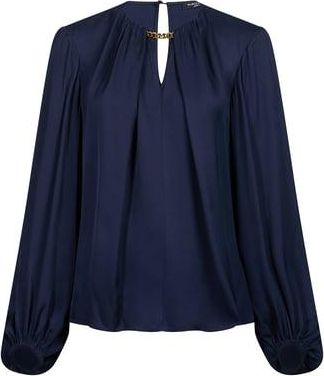 Guess Blouse satin&eacute;e &agrave; col V