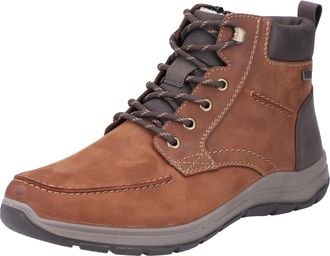 Rieker Winterboots RIEKER, Herren, Gr. 40, braun, Leder, Lederimitat, Schuhe Winterboots, Outdoorschuh, Schn&uuml;rboots, Stiefelette mit riekerTEX-Membran, Topse