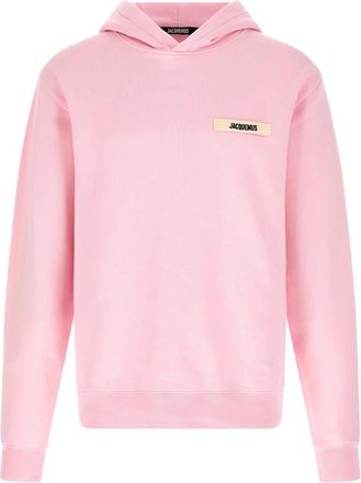 Jacquemus Homme, Sweatshirts et sweats &agrave; capuche, Rose, Taille: XL Le Sweat &agrave; capuche Gros-Grain