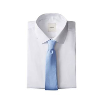 Calvin Klein gemischte Seidenkrawatte - Blau