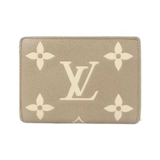 Louis Vuitton Portefeuille Bi-fold Pre-owned - Femme - Pre-owned - Beige - Taille: ONE Size