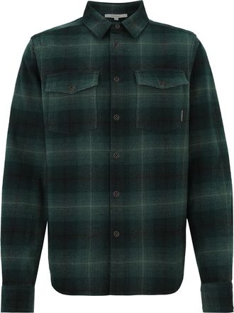Iriedaily Herren Shirt ROSOMAKO ECO Bio-Baumwolle Regular Fit Dark Jungle