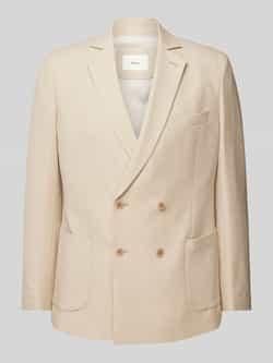 s.Oliver Black Label Regular Fit 2-Knopf-Sakko mit Leinen-Anteil