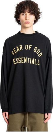 Fear of God T-shirt &agrave; manches longues noire - Homme - Tops - Noir - Taille: M