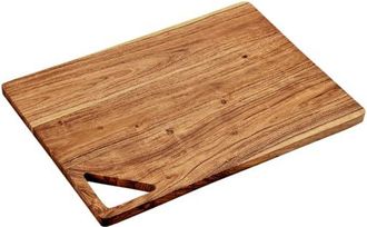 KESPER | Schneidbrett, Material: Akazienholz, Maße: 40 x 30 x 1,5cm, Farbe: Braun | 29142