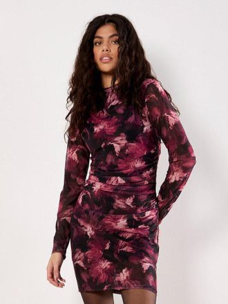 Apricot Minikleid Minikleid aus Mesh