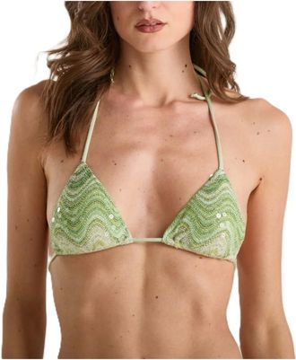 MC2 Saint Barth Femme, Maillots de bain, Vert, Taille: 42 FR Bikinis