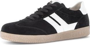 Gabor Baskets basses pour femme - Best Fitting, Noir et blanc 17, 37.5 EU