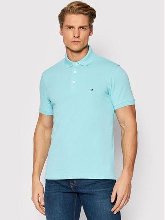 Tommy Hilfiger Poloshirt 1985 MW0MW17771 Blau Slim Fit