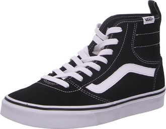 Vans Ashwood Hi Decon Damen-Sneaker, Schwarz/Wei&szlig;, Gr&ouml;&szlig;e 40, schwarz/wei&szlig;, 42 EU