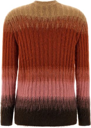 Fendi Ombr&eacute; Mohair Blend Sweater - Camel