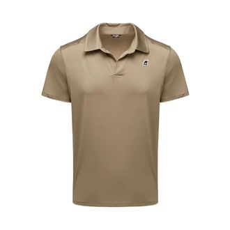 K-Way Slievot Polo - - Tops - Herren - Beige - S