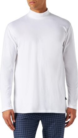 Trigema Herren 637509 Langarmshirt, Weiß (Weiss 001), XX-Large (Herstellergröße: XXL)