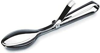 Lacor 62353 Servierlöffel für Gürtelclip, Edelstahl, Grau, 27 x 9 x 5 cm