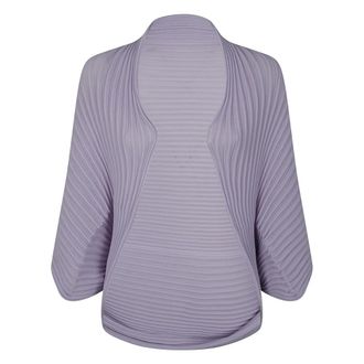 Issey Miyake Femme, Pulls, Violet, Taille: 40 FR Stream Cardigan