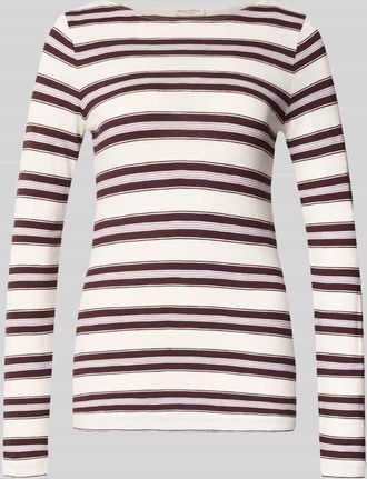 Marc O'Polo Regular Fit Langarmshirt aus reiner Baumwolle