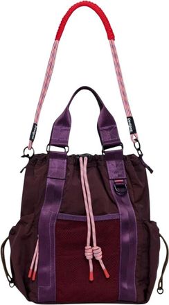 Desigual Tannith Globe Rucksack - - Bags - Damen - Lila - ONE SIZE