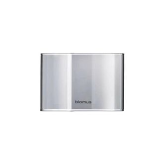 Blomus Windlicht Ersatzglas -Calma- | Glas farbig | Steel Gray | Gr&ouml;&szlig;e S | H 8 cm x B 9 cm x T 9 cm